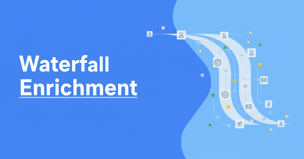B2B Waterfall Enrichment: The Ultimate Guide to Maximize Data & Sales