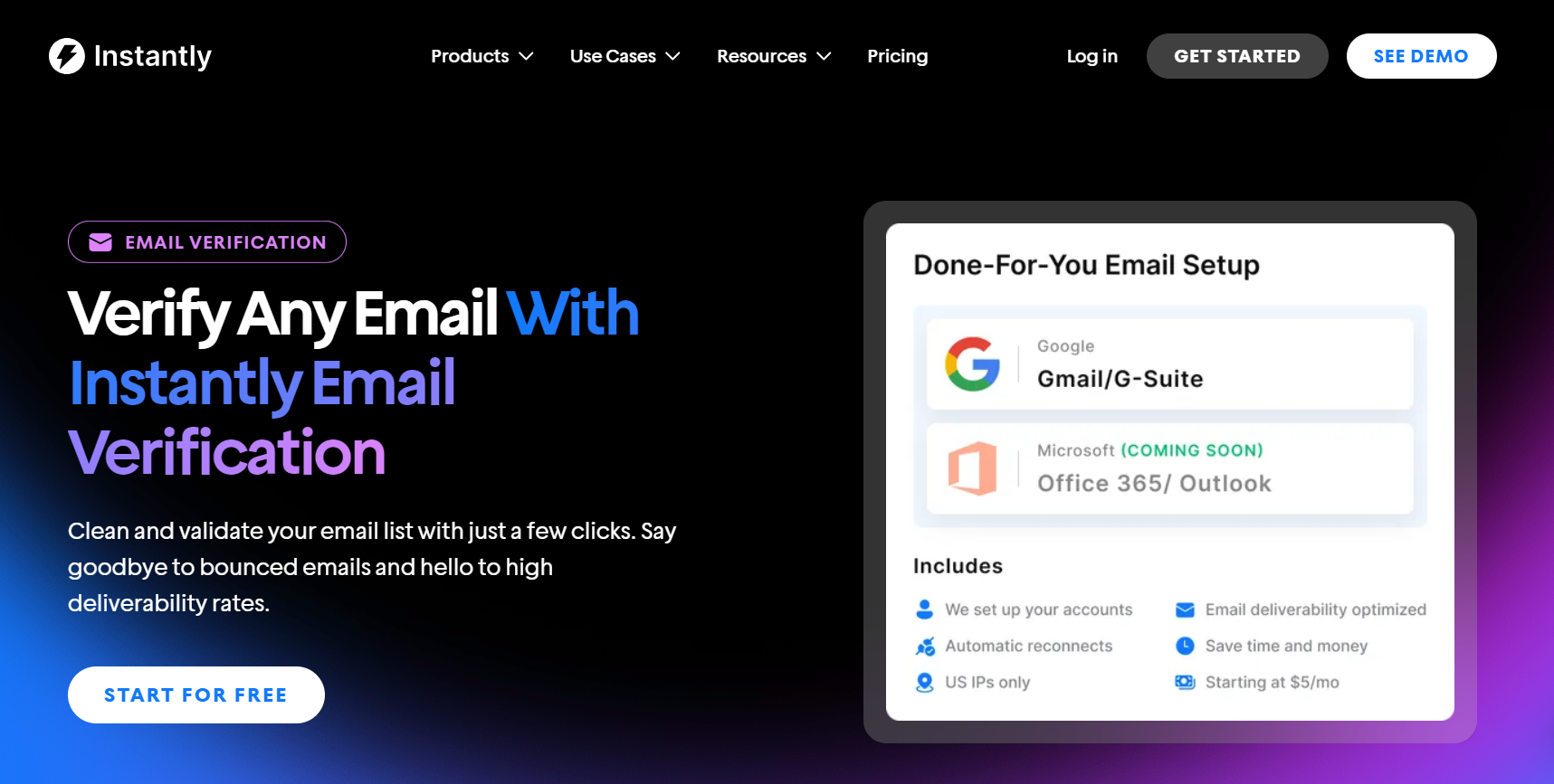 Hunter.io Email Verifier vs. Instantly.ai Email Verification